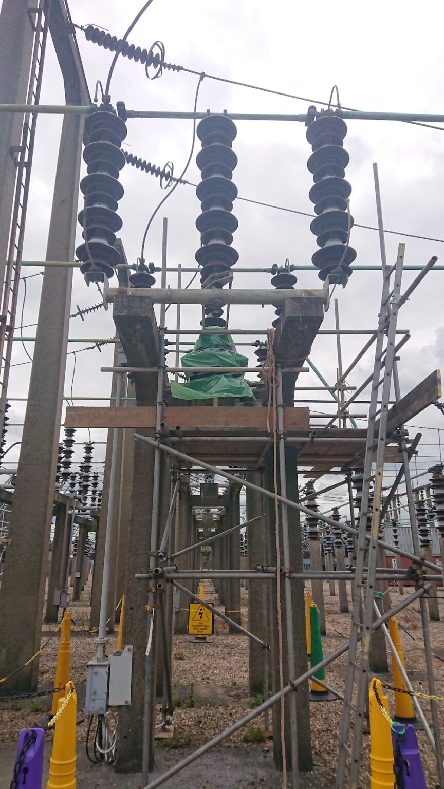 Concrete Repairs to High Voltage Substation - CSC Services